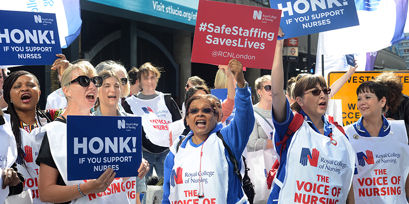 RCN pay campaign for nursing staff in Scotland | Scotland | Royal ...