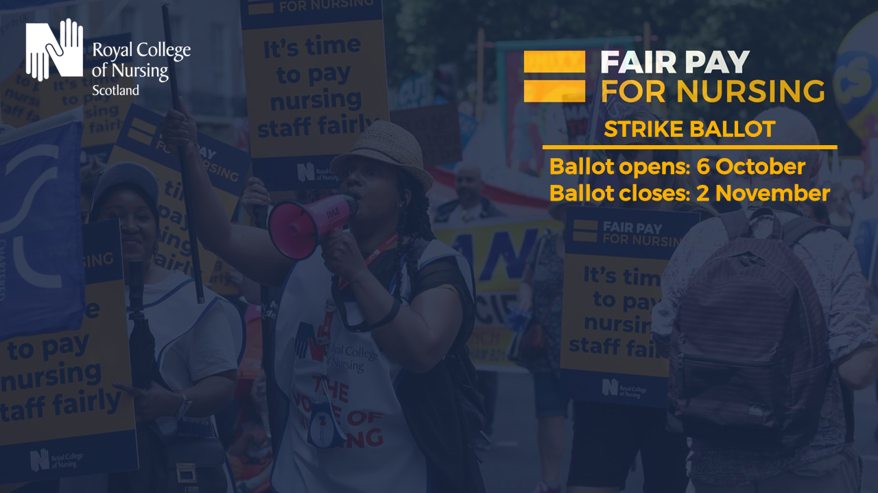 RCN pay campaign for nursing staff in Scotland | Scotland | Royal ...